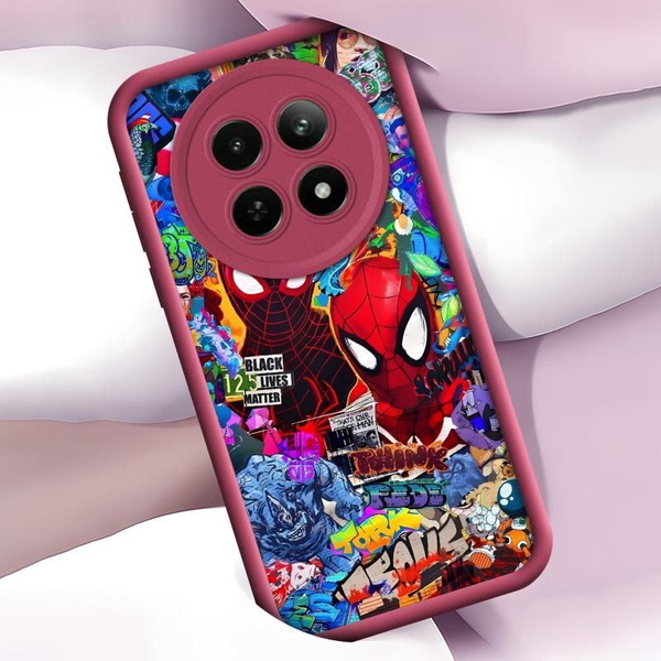 Для Realme 12 чехол для телефона Fasion противоударный новый корпус ...