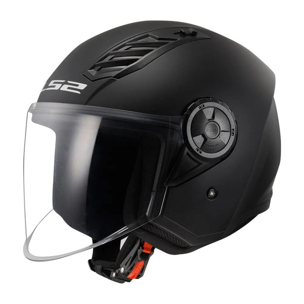 LS2 Мотошлем OF616 Airflow II Solid черный матовый, M купить на OZON по ...