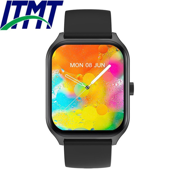 Купить смарт-часы ITMT P58, экран 1.96" - купить по низким ценам в интернет-магазине OZON ...