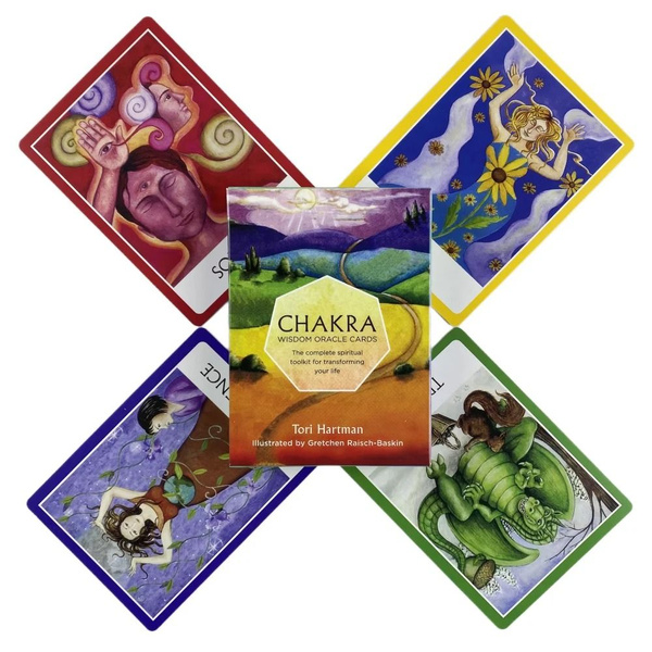 Карты таро Оракул Чакра Мудрости/Chakra Wisdom Oracle Tarot Cards ...