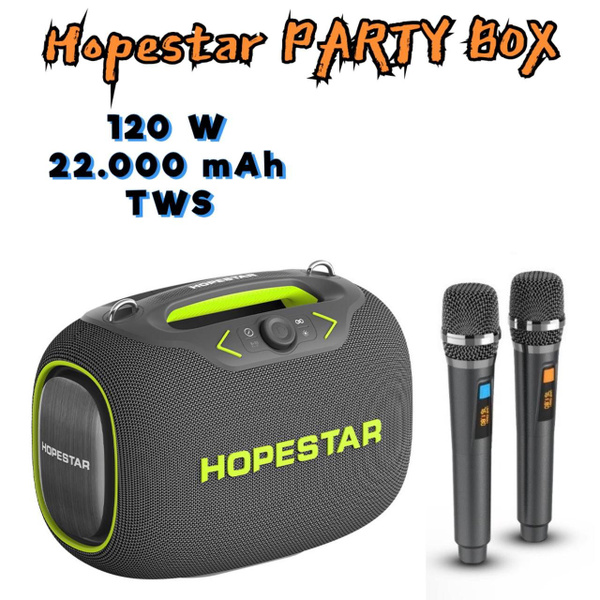 Беспроводная колонка HOPESTAR Party Box 120 W - купить по доступным ...