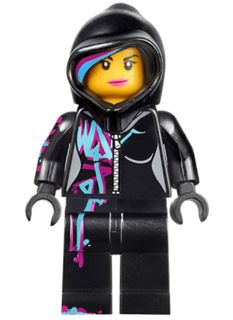 Минифигурка Lego Lucy Wyldstyle - Closed Mouth, Hood Up tlm017 - купить ...