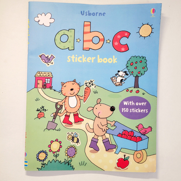 Usborne. ABC. Sticker Book | Ever Claire - купить с доставкой по ...