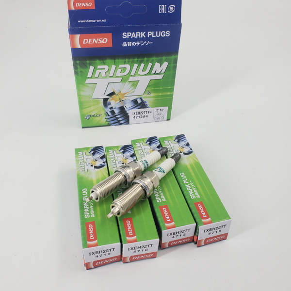 DENSO Комплект свечей зажигания арт. IXEH22TT 4712;HONDA ; LAND ROVER ...