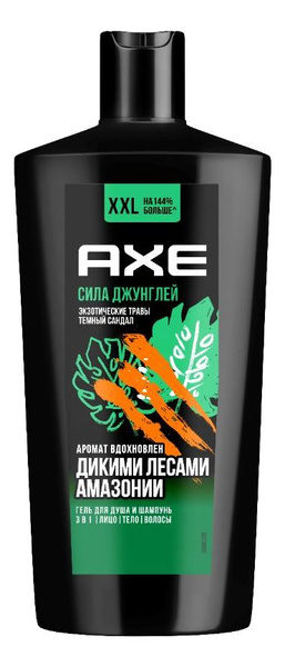 Axe Шампунь-гель, 610 мл - купить с доставкой по выгодным ценам в ...