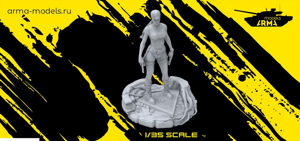 AM35750 Фигура Лара Крофт (Анжелина Джоли) Arma Models - купить с доставкой по выгодным ценам в ...
