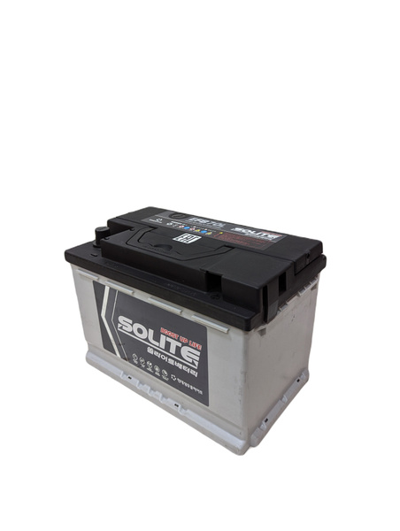 Аккумулятор автомобильный Solite EFB SOL_70 купить по выгодной цене в интернет-магазине OZON ...