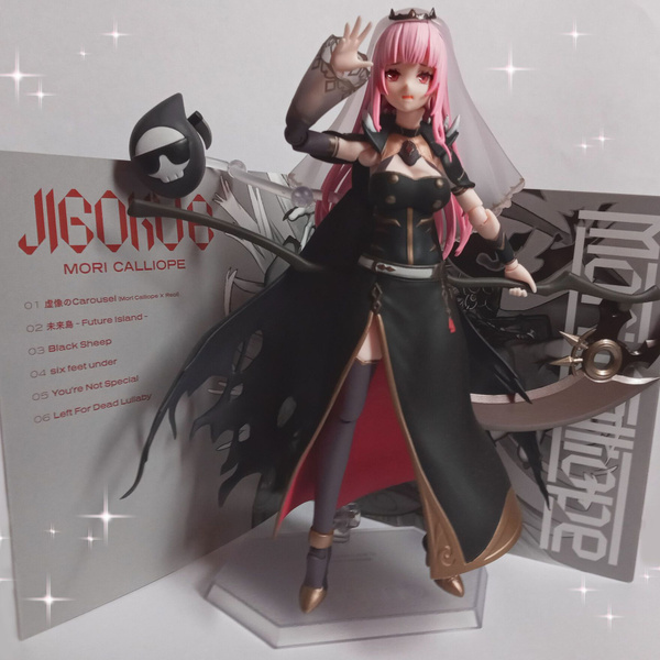 Аниме-фигурка Hololive Death-sensei Mori Calliope Figma (#602) - купить с доставкой по выгодным ...