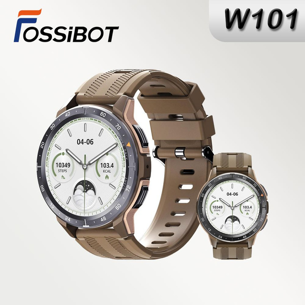 Купить смарт-часы fossibot W101, экран 1.43" - купить по низким ценам в интернет-магазине OZON ...