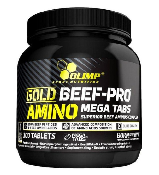 Olimp Sport Nutrition Gold Beef-Pro Amino Mega Tabs, Аминокислоты ...