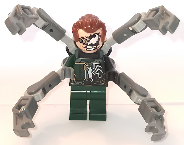 Характеристики Минифигурка Lego Dr. Octopus (Otto Octavius),Dark Green ...