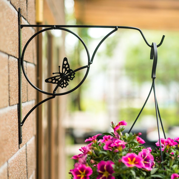 Кронштейн для кашпо настенный уличный подвес для кашпо держатель для цветов 52-026 HiTSAD ...