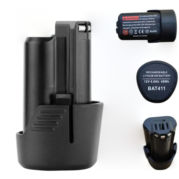 сменная батарея BAT411 емкостью 4000 мАч, совместимая с батареей Bosch ...