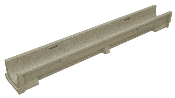 СТАНДАРТПАРК Basic лоток водоотвода 1000х140х100мм полимербетон / STANDARTPARK Basic лоток ...