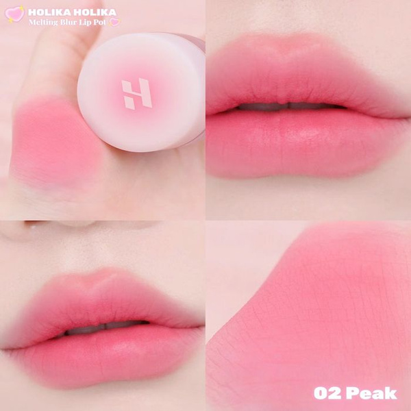 holika holika Мягкая муссовая помада для губ в баночке тон 02 Peak ...