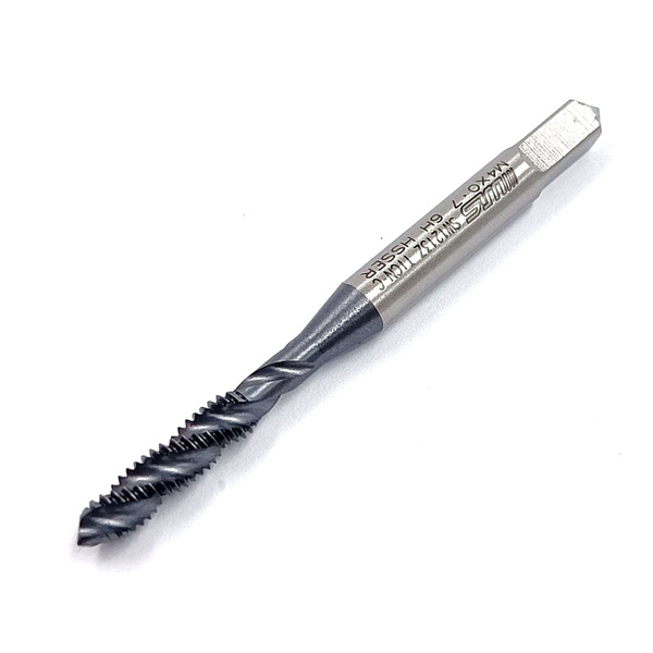 Метчик M4 х (0,7) 6H винтовой, покрытие-TICN (по стали и нержавеющей стали) - купить с доставкой ...