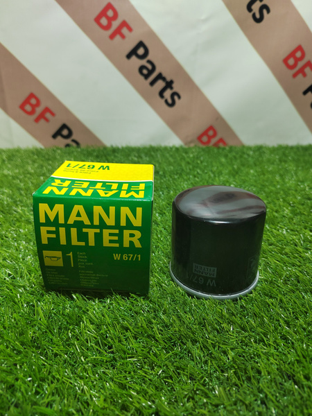 MANN FILTER фильтр масляный W 67/1, 1 шт. купить на OZON по низкой цене (1604837686)