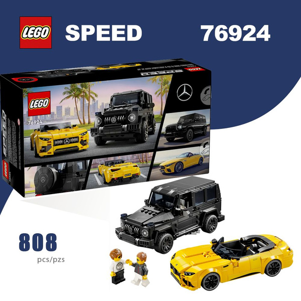 LEGO Speed Champions 76924,Мерседес AMG G63 и AMG SL63 купить на OZON ...