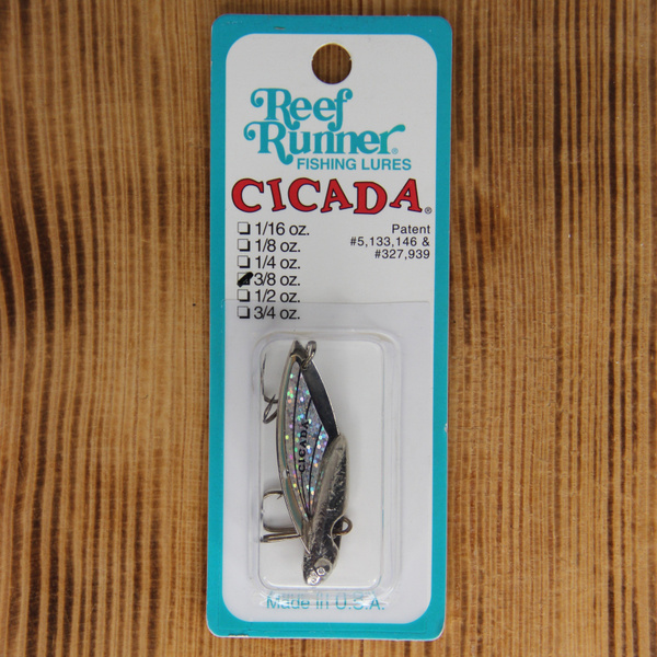Колеблющаяся Блесна Reef Runner цикада CICADA 10.5гр., 1 шт - купить по низким ценам в интернет ...
