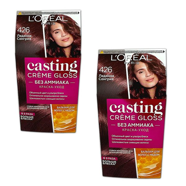 L'Oreal Paris Краска для волос Casting Creme Gloss 426 Ледяная сангрия ...