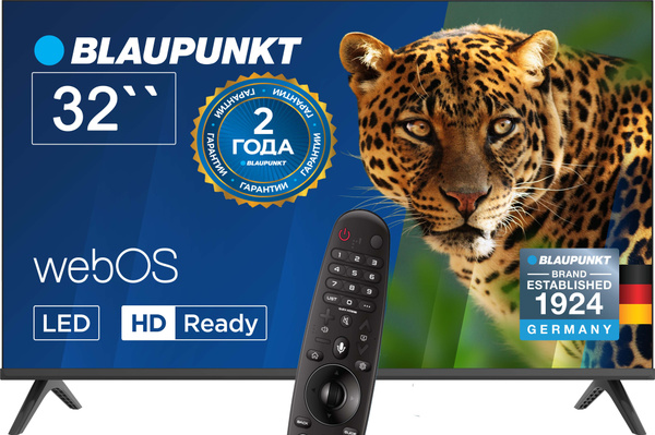 Blaupunkt Телевизор 32HW5000T 32" HD, черный купить на OZON по низкой ...