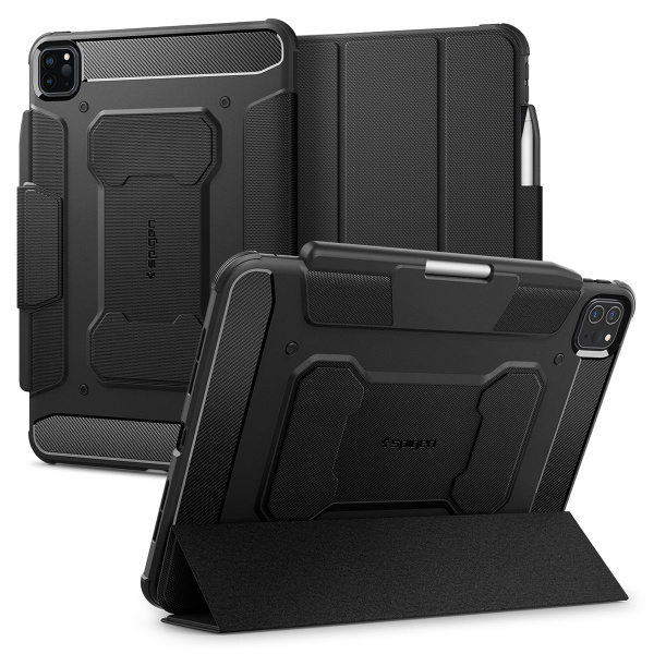 Чехол Spigen на Apple iPad Pro 11 (2024) (ACS07017) Rugged Armor Pro ...