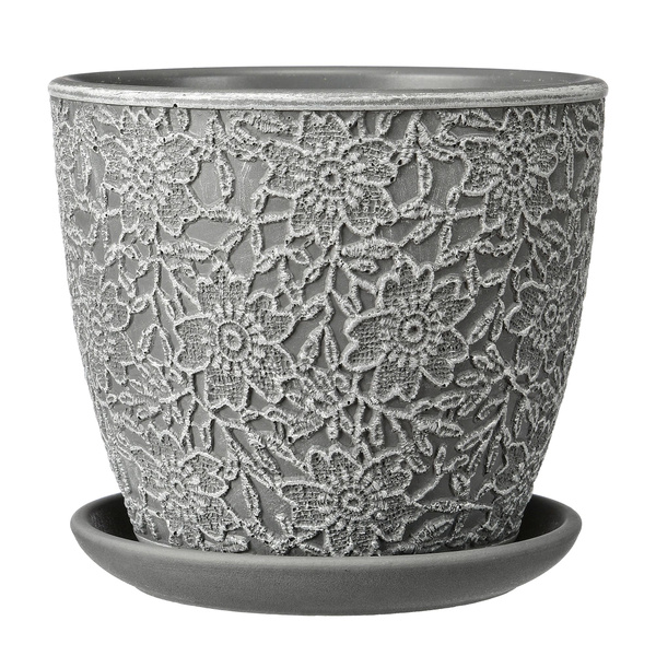 Miss Pots Горшок для цветов, 18 см х 20.5 см х 20.5 см, 4 л, 1 шт ...