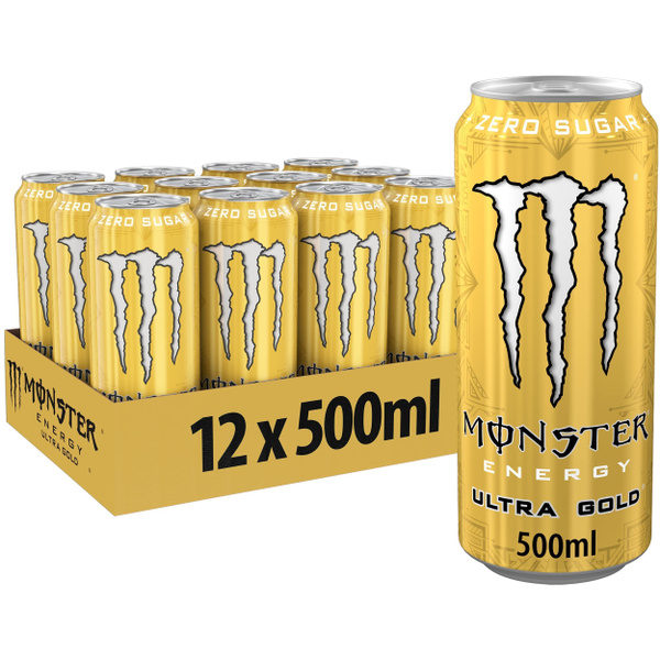 Энергетический напиток Монстр/ Monster Ultra Gold 500мл 12 шт купить на ...
