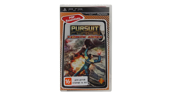 Игра Pursuit Force Extreme Justice (PSP, Новая) (PlayStation купить по ...