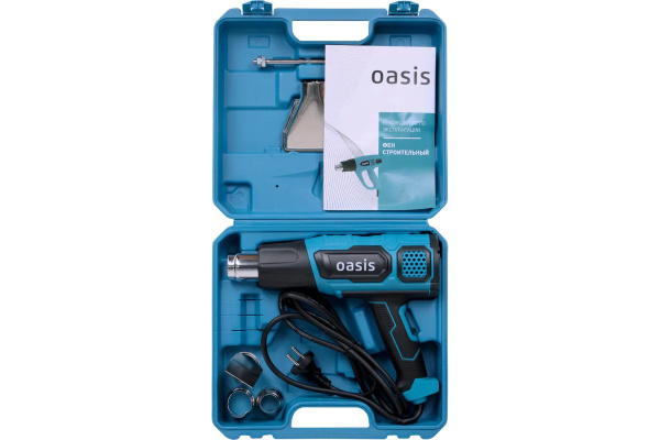 Строительный фен Oasis TG-20E(K) - купить по выгодной цене в интернет-магазине OZON (1620670623)