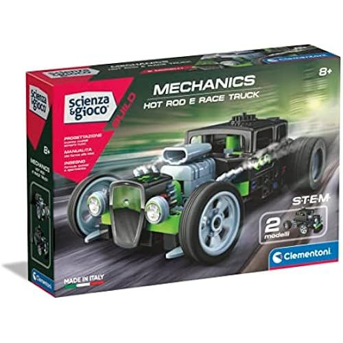 Clementoni набор Science Build-Hot Rod E Race Truck, детская ...