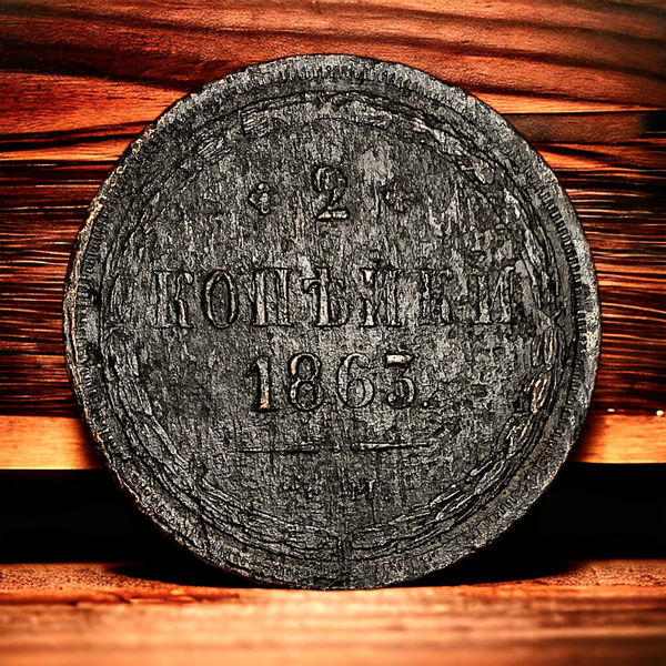 Монета Российской Империи 2 копейки 1863 года, ЕМ. Александр II - купить в интернет-магазине ...