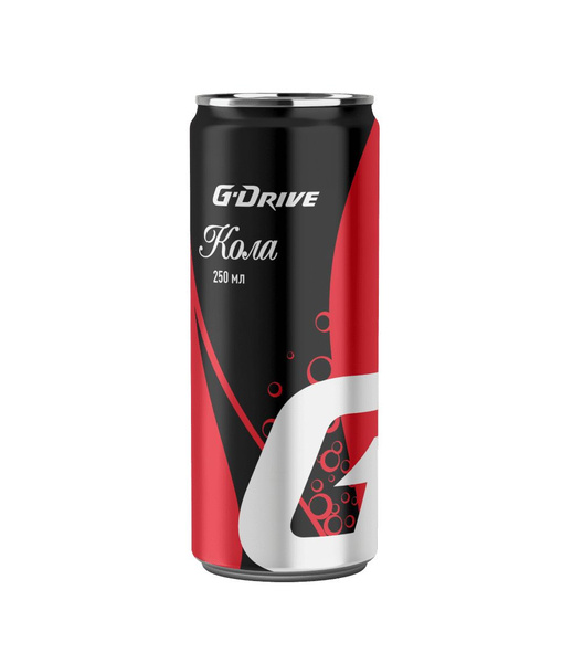 Газированный напиток G-Drive Кола ж/б 0,25х12 - купить с доставкой по ...