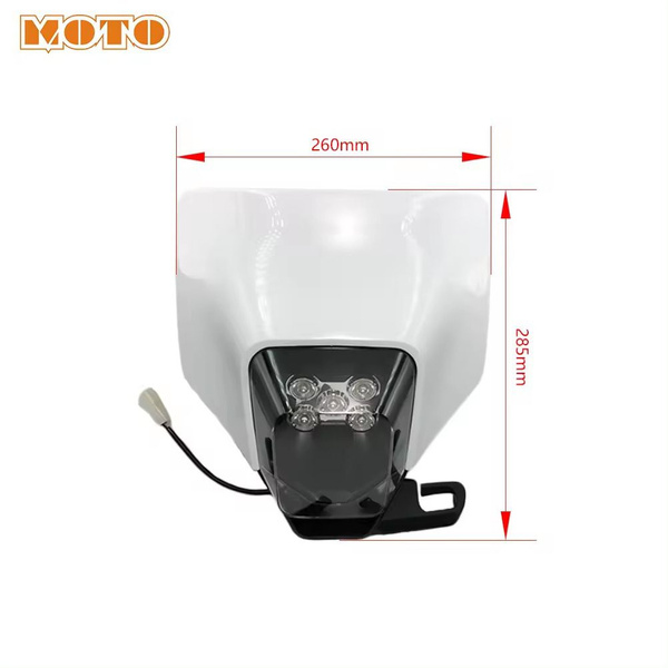 Фара для мотоцикла эндуро LED Husqvarna 16-20 белая купить c доставкой ...