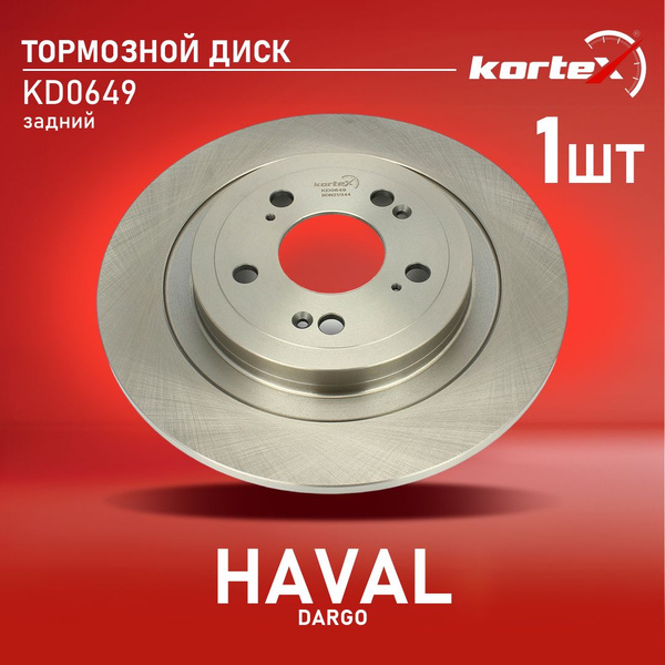 Диск тормозной Kortex для HAVAL DARGO задний (d 309mm) - купить по ...