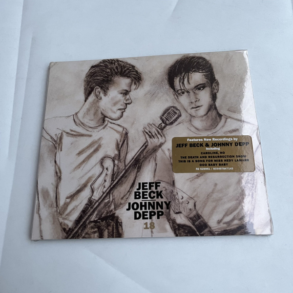CD Jeff Beck and Johnny Depp 18 CD настоящий Герметичная упаковка ...
