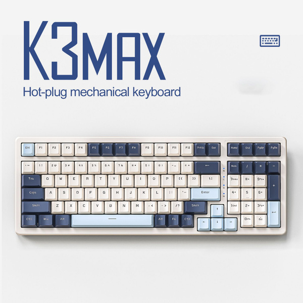Характеристики ZIYOULANG Игровая клавиатура проводная K3Max, (BOX Blue ...