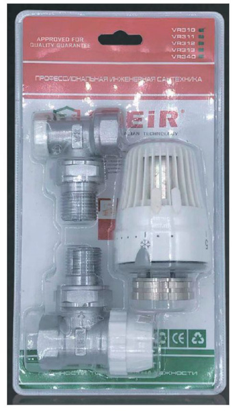 Комплект терморегулирую. 1/2 угловой ViEiR - купить в интернет-магазине OZON по выгодной цене ...