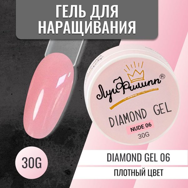Нюдовый гель для наращивания укрепления моделирования ногтей/ Nude ...