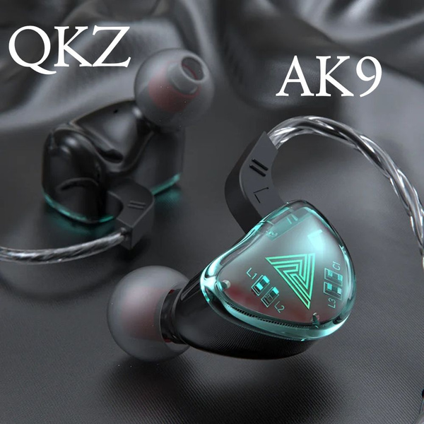 Наушники Внутриканальные QKZ AK9 - купить по доступным ценам в интернет-магазине OZON (1636486148)