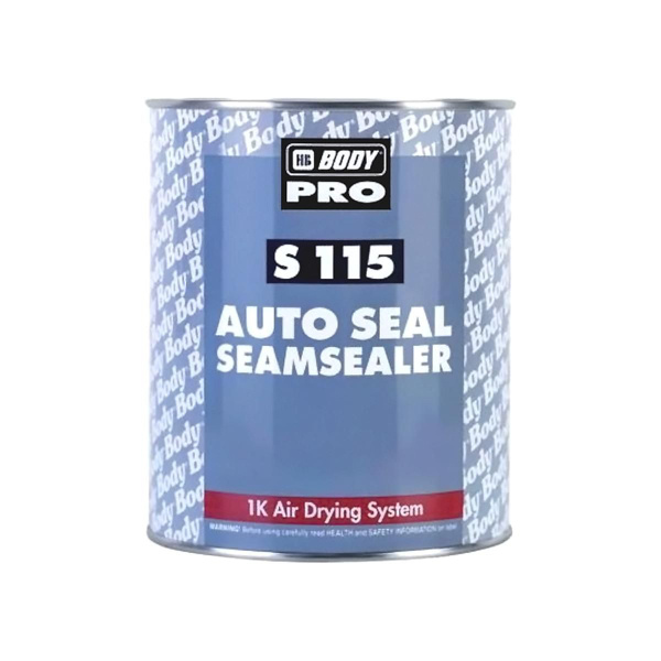 Герметик автомобильный сверхэластичный HB Body S115 Autoseal Seam Sealer серый 1 кг. - купить по ...