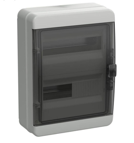 Корпус пластиковый КМПн-24 IP65 черн. прозр. дверь TEKFOR IEK TF5-KP72-N-24-65-K03-K02 - купить ...