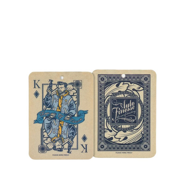 Ароматизатор Auto Finesse Playing Card, Король, аромат амбры и ...