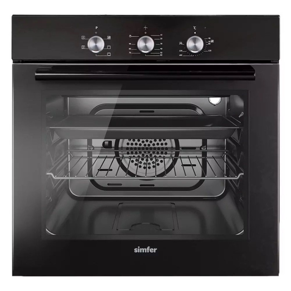 Электрический духовой шкаф Simfer B6EB16023, черный купить на OZON по ...