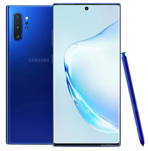 Смартфон Samsung Galaxy Note10+ Одна SIM-карта 256 ГБ 12 ГБ Синий 1 SIM ...