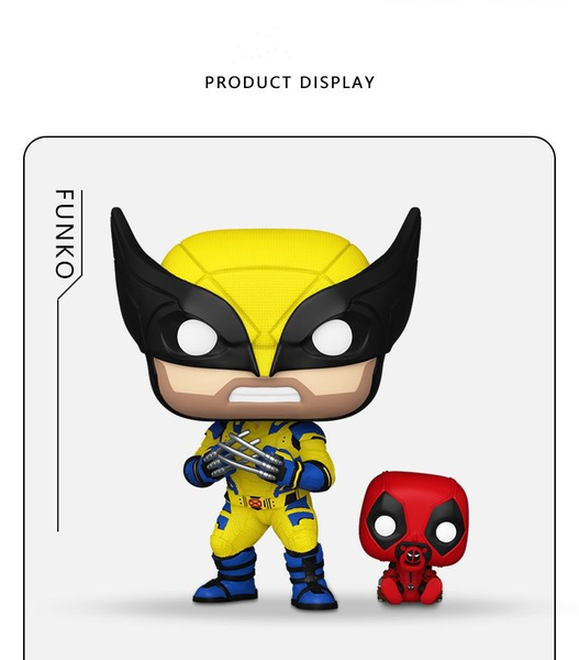 Фигурка Funko 82382 WOLVERINE WITH BABYPOOL DEADPOOL WOLVERINE Pop 1403 ...