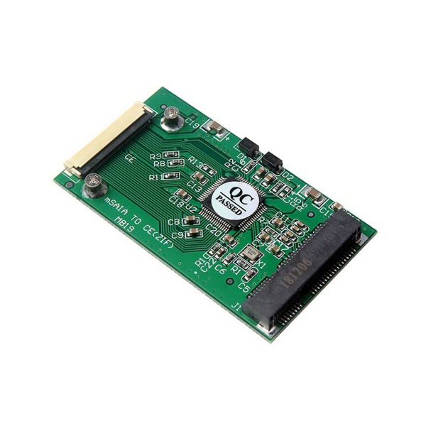 ПлатаMSATA SSD to ZIF адаптер Mini PCI-E 40pin 1.8 дюймов конвертер карта пе купить на OZON по ...