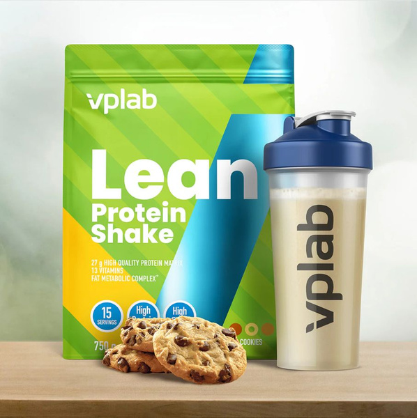 Протеин VP LABORATORY Lean Protein Shake Печенье, 750 г - купить с ...