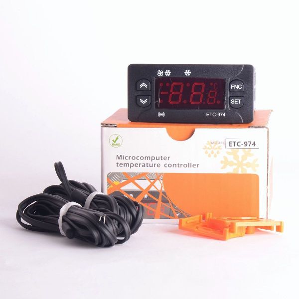 Контроллер Elitech ETC-974 2 датчика (000058) - купить с доставкой по ...