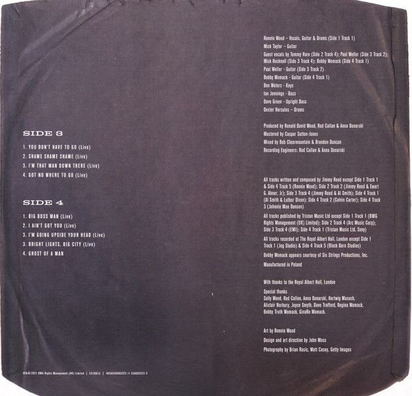 Виниловые Пластинки Ron (Ronnie) Wood - Mr. Luck - A Tribute To Jimmy ...